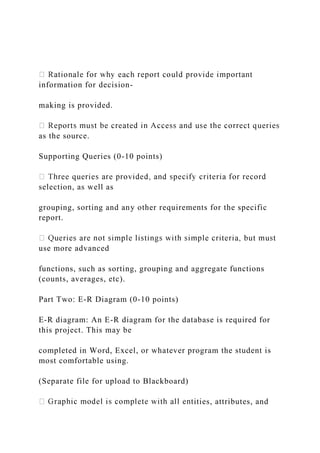 Fina Assessment Project The objective of this project is for stude.docx