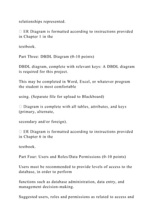 Fina Assessment Project The objective of this project is for stude.docx