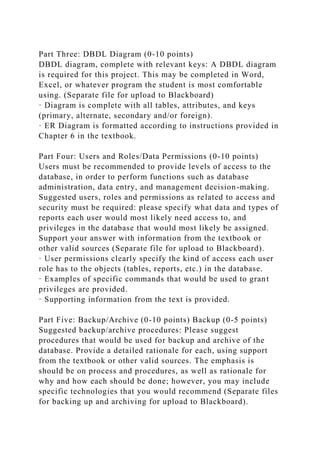 Fina Assessment Project The objective of this project is for stude.docx