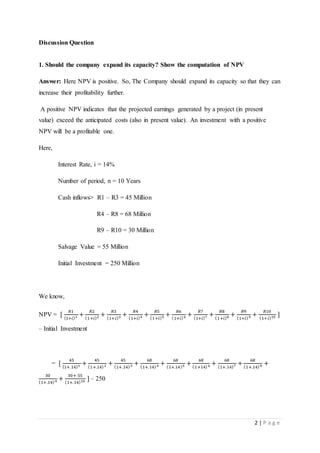 Case study on DHPL | DOCX