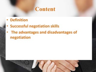 Negotiation | PPTX