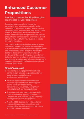 Empower Your Corporate Bank with Finacle's Comprehensive Solutions | PDF