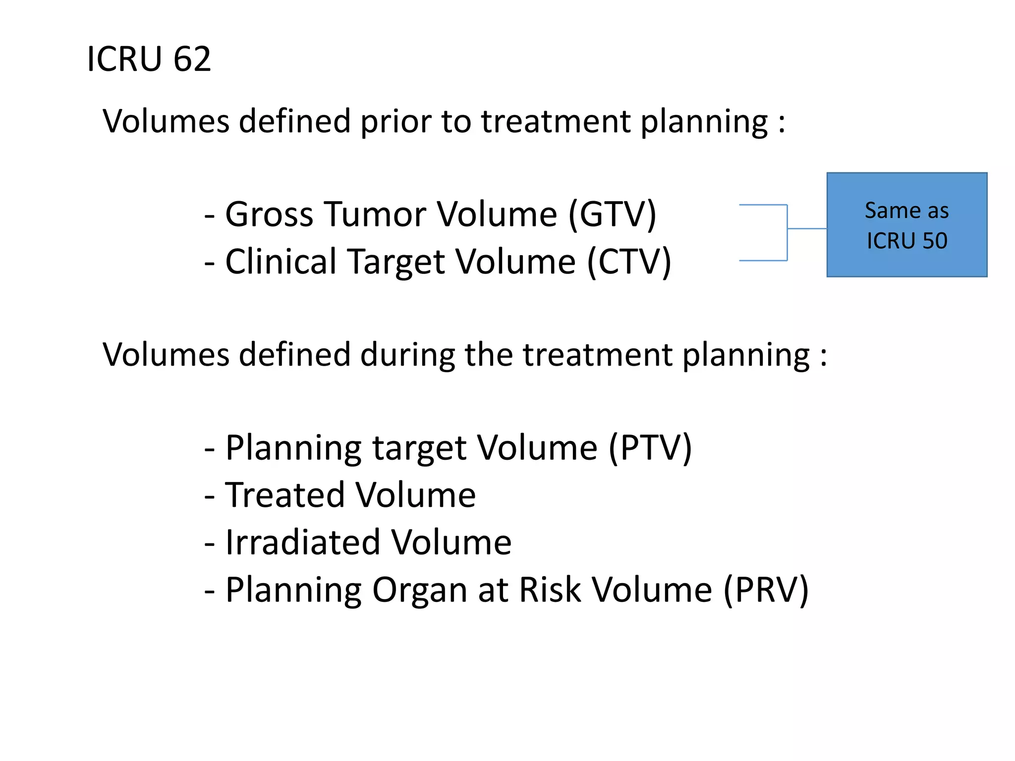 Final ICRU 62 ( International commission on radiation units and ...