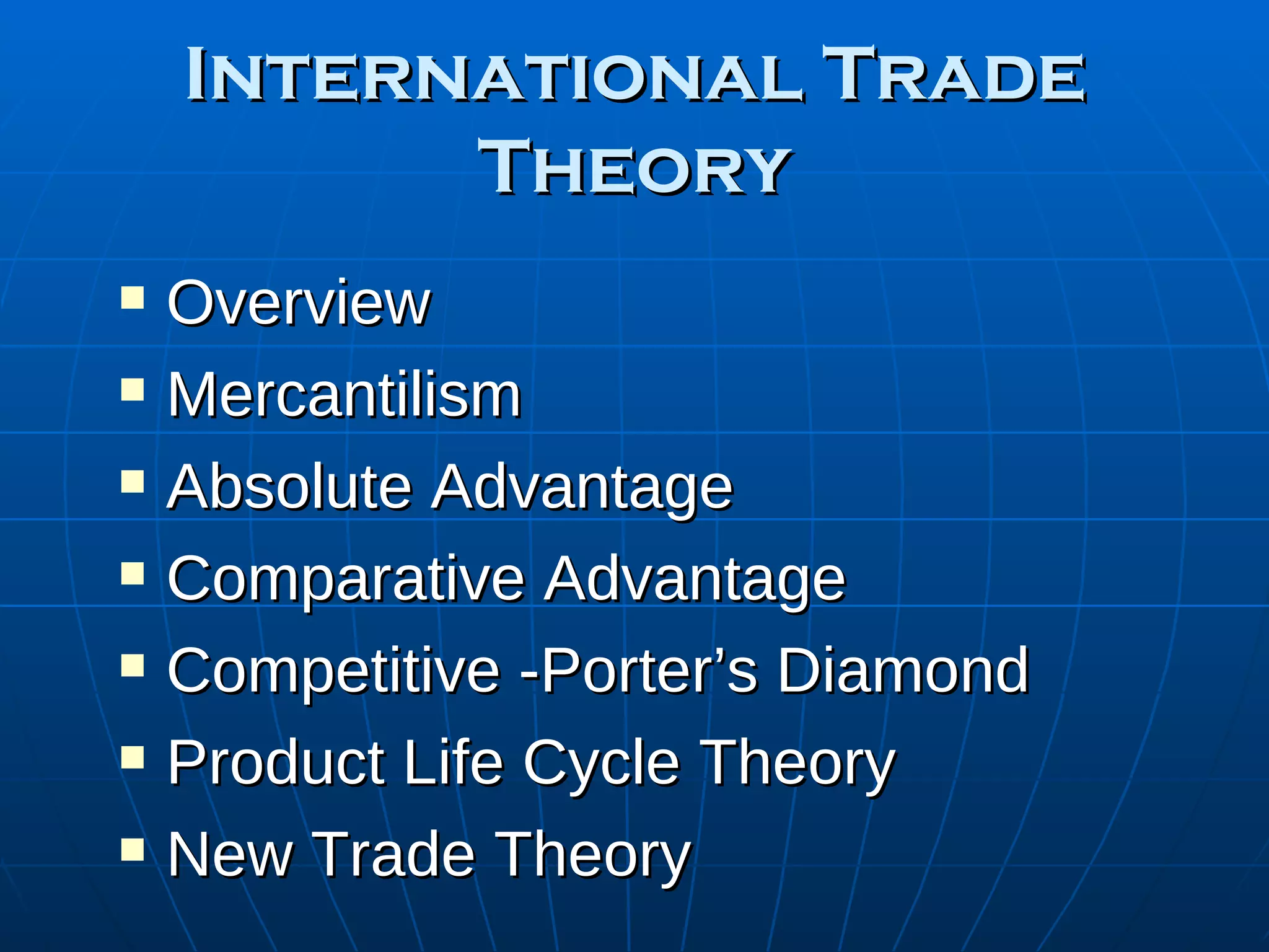 International Theories | PPT