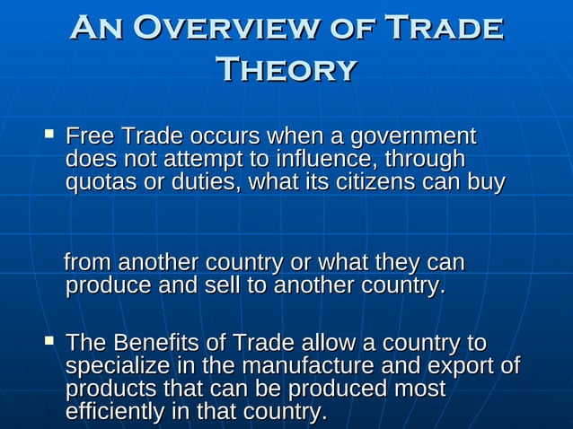 International Theories | PPT