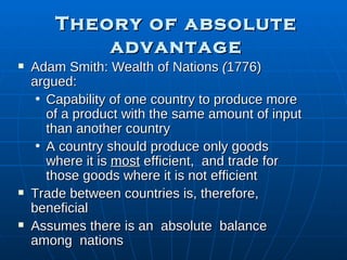 International Theories | PPT