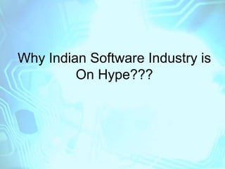 Indian software industry | PPTX
