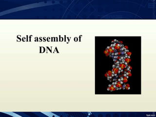 Natural Biological assembly at nanoscale slides | PPTX