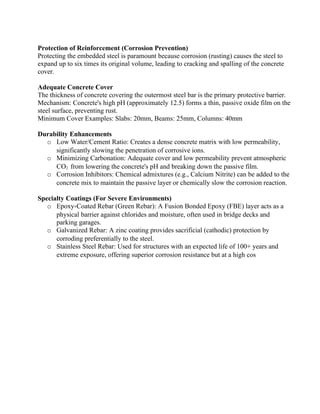 Formwork and Reinforcement of concrete under materials | DOCX