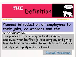 HRM Induction Process | PPTX