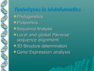 Bio Informatics | PPT