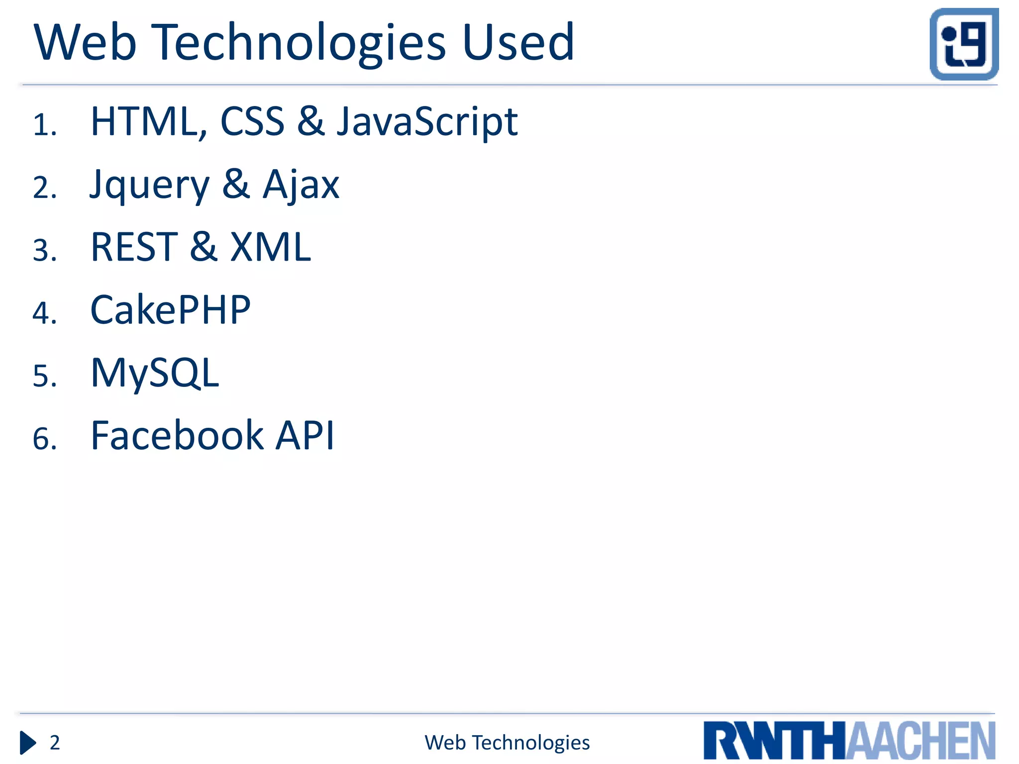 Final Presentation My Idea | PDF | Web Development | Internet