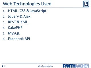 Final Presentation My Idea | PDF | Web Development | Internet