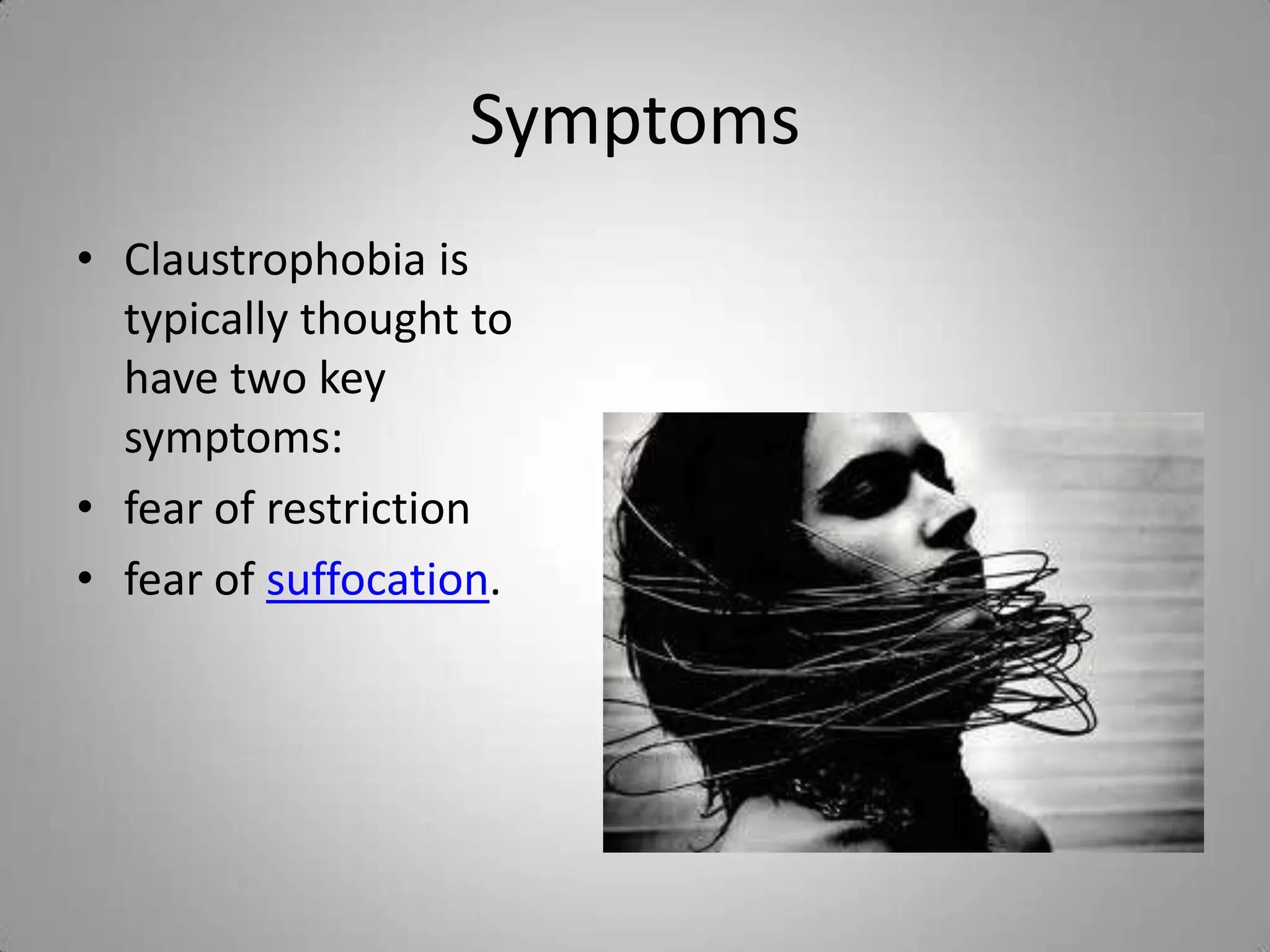 Claustrophobia | PPTX