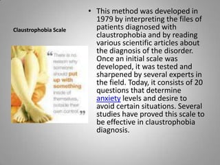 Claustrophobia | PPT | Free Download