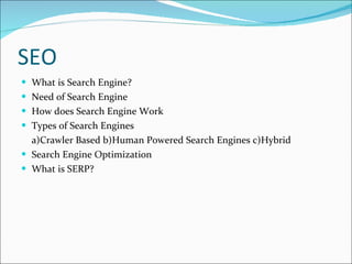 Basic SEO | PPT