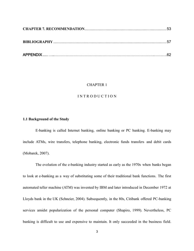 empirical analysis on internet banking adoption in manila | PDF