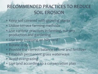 Soil & Water Conservation | PPTX