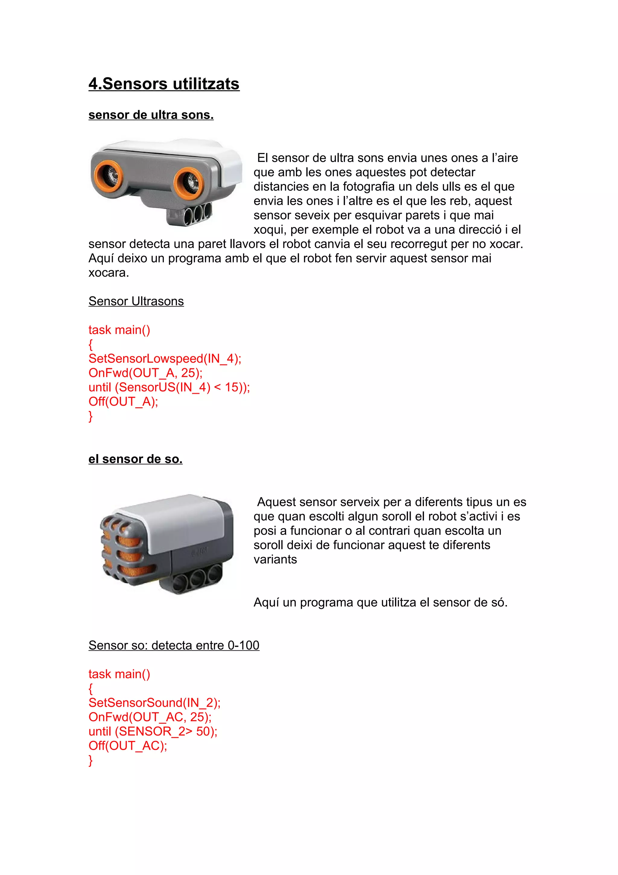 Dossier robotica Albert Claveria | PDF