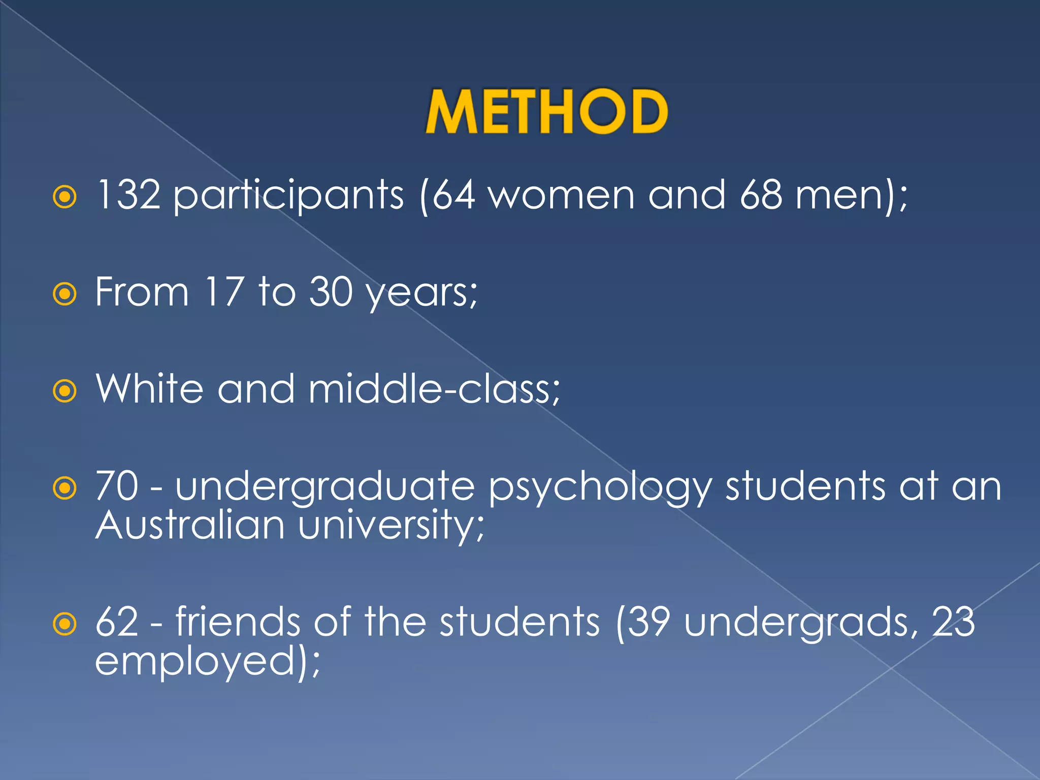 Experiencing Prejudice - self-objectification | PPTX