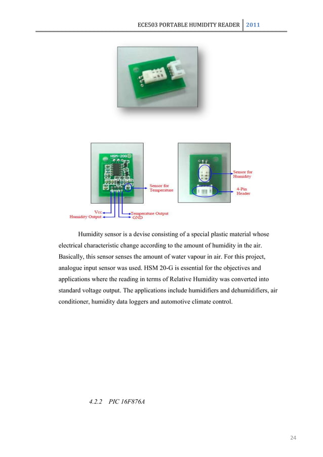 humidity sensor project | DOCX