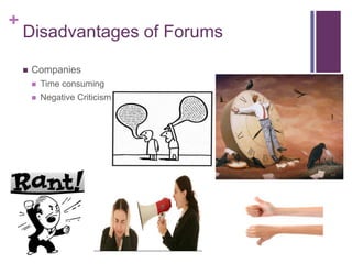 SMM & Forums by Tazeen & Fyeza | PPTX