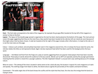 Magazine Analysis | PPT