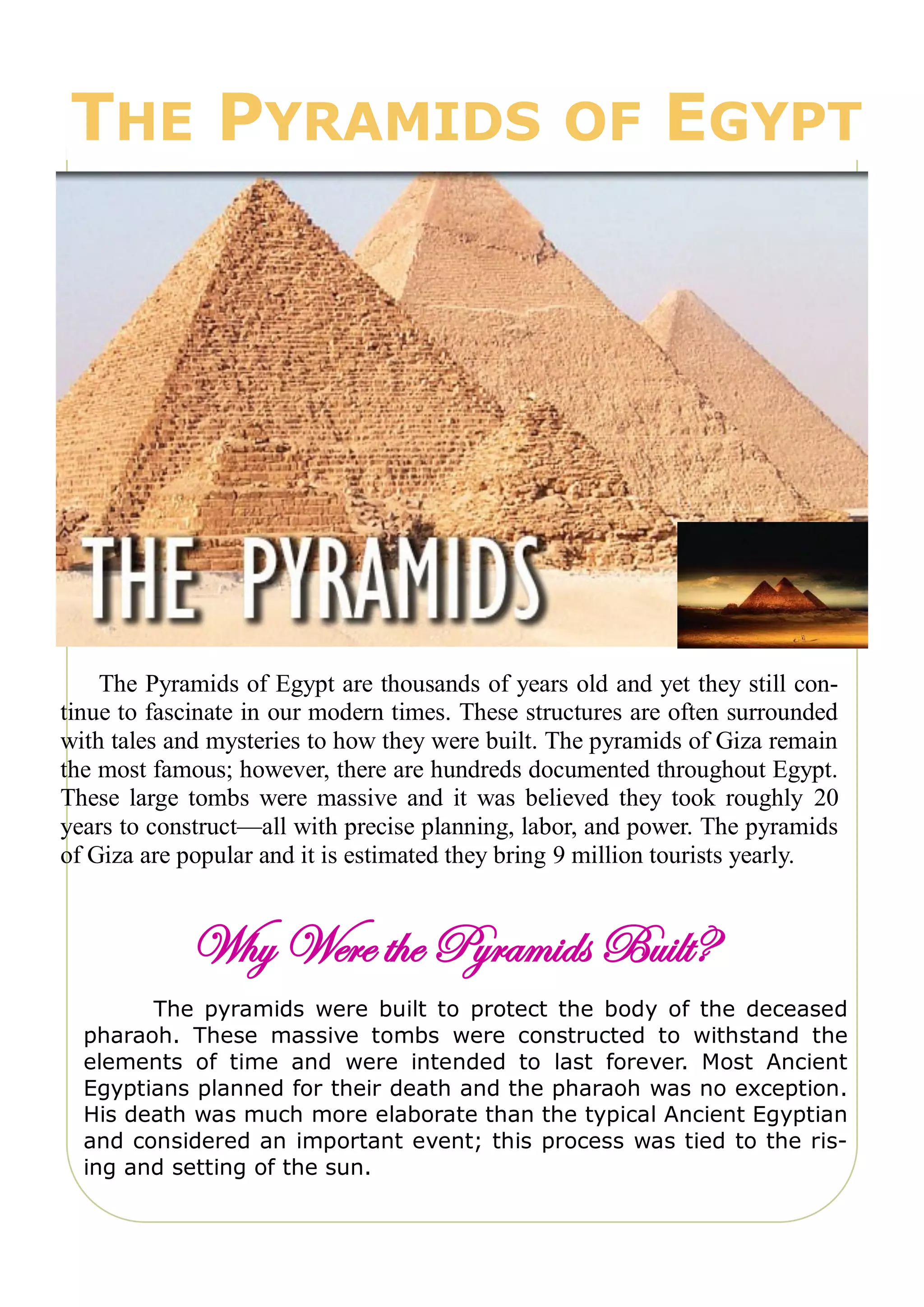 Egyptian Pyramids | PDF | Geology | Science