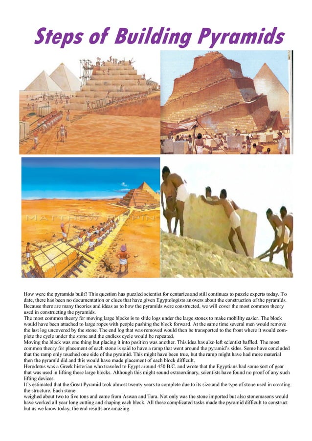 Egyptian Pyramids | PDF | Geology | Science
