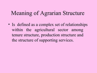 LAND & AGRARIAN REFORM | PPT