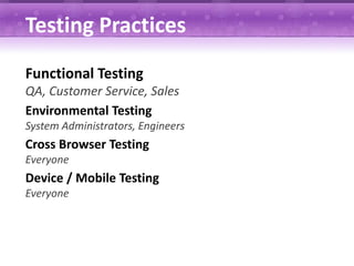 Web Application Software Testing | PPTX