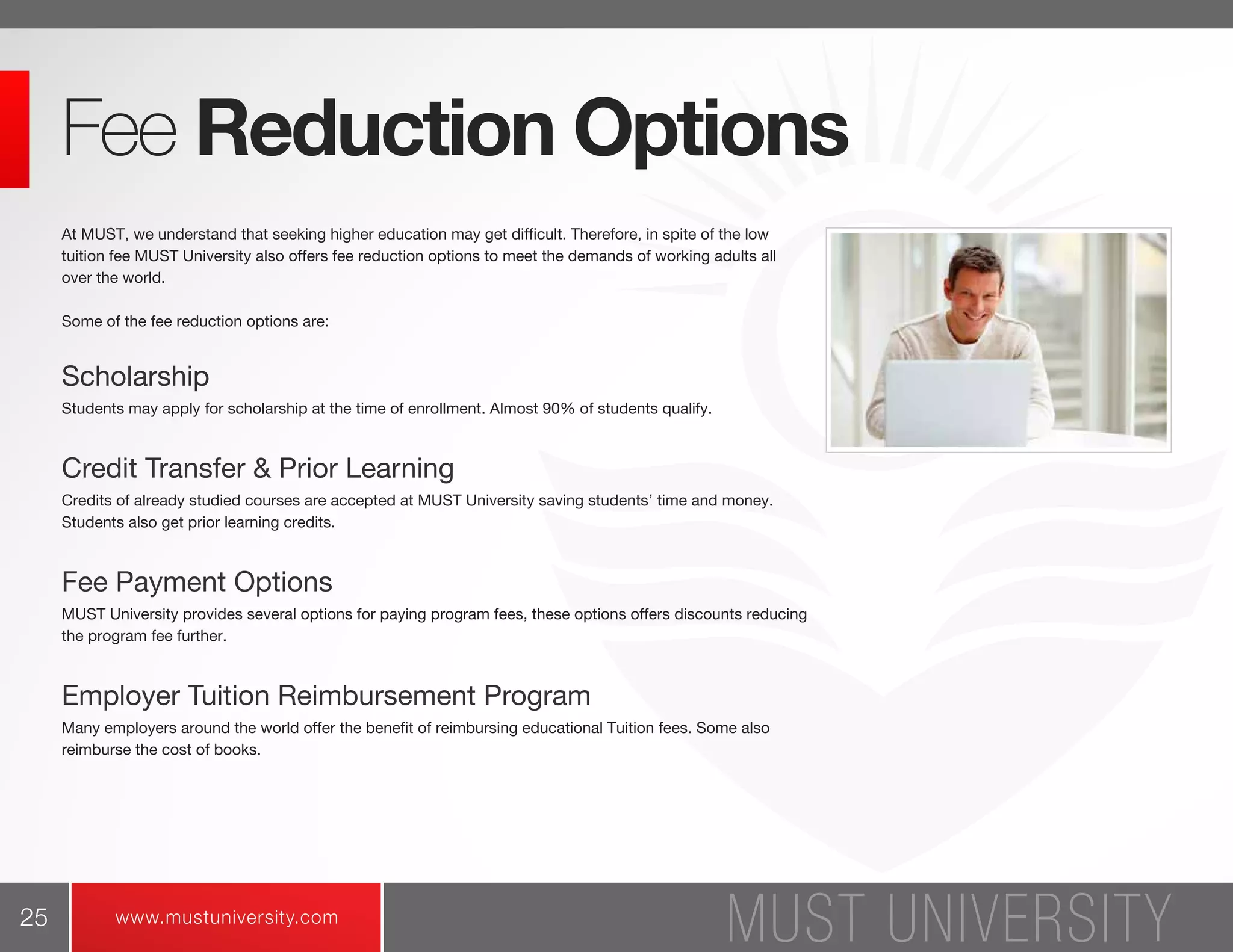 MUST University – First Choice of Working Adults | PPT