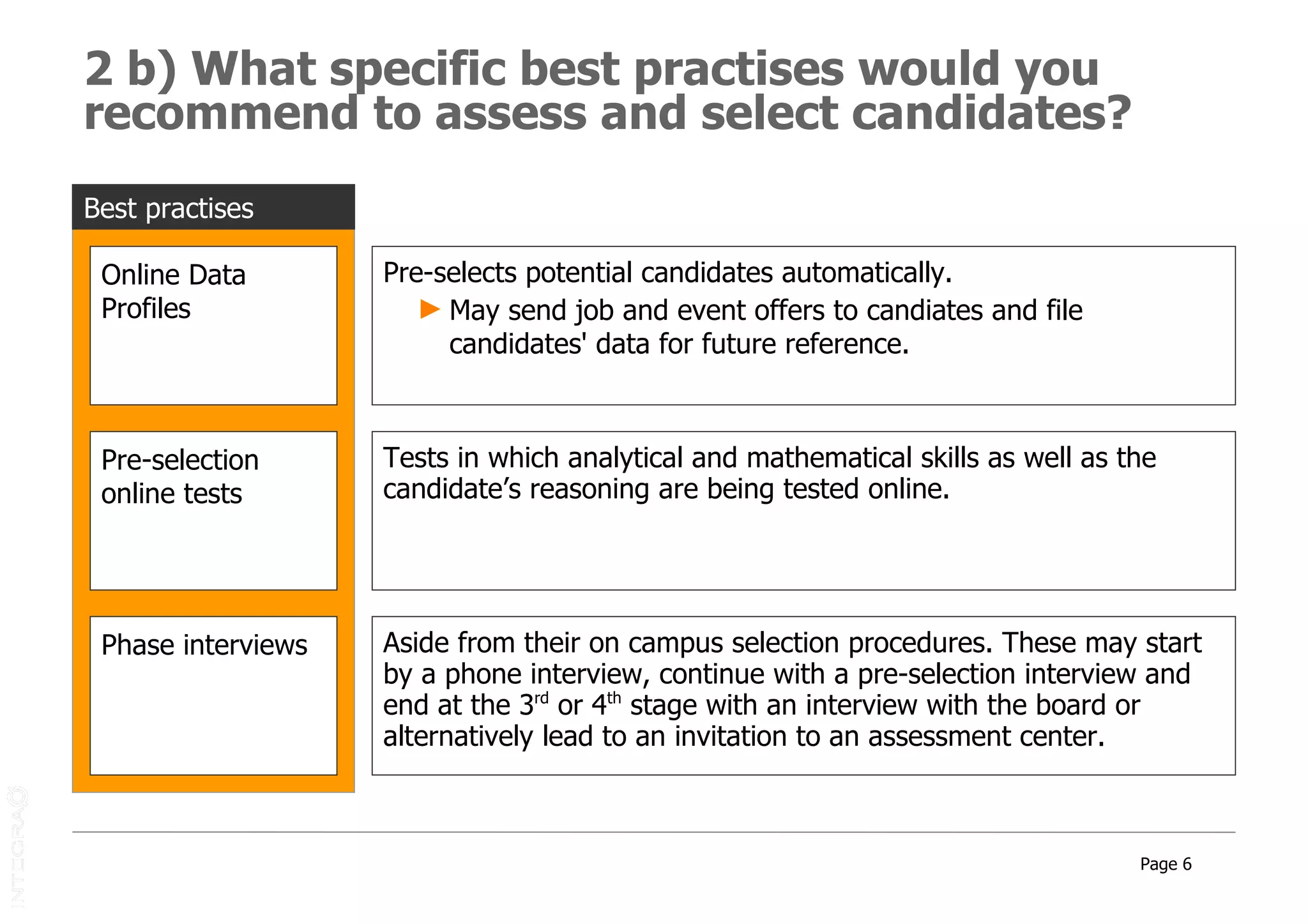 SG Cowen New Recruits | PPT