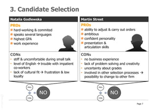 SG Cowen New Recruits | PPT