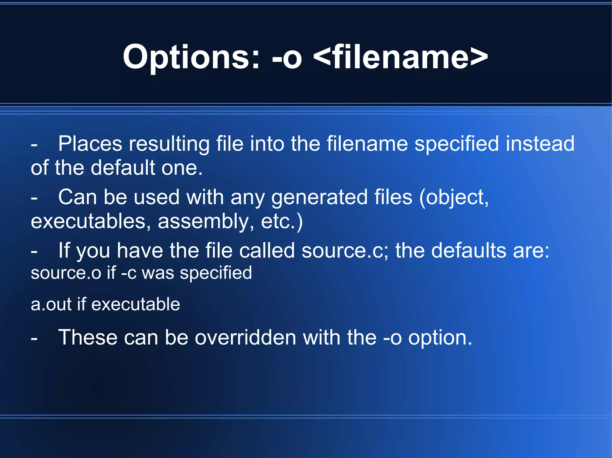 GCC | PPT | Free Download