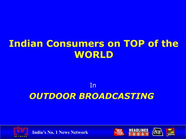 Outdoor Broadcasting | PPT