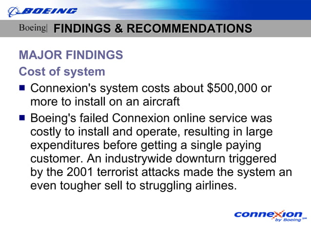 marketing research on boeing | PPT