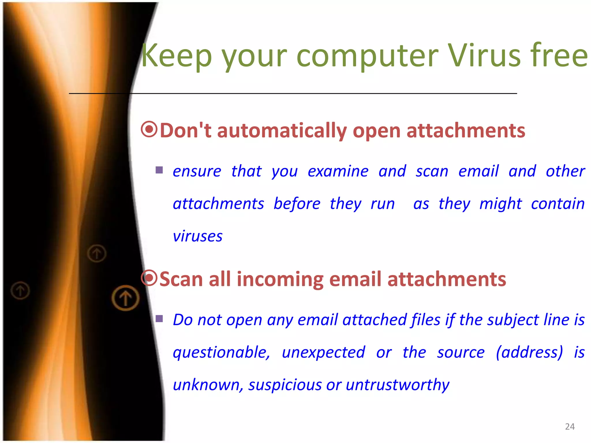 Antivirus PPt | PPTX