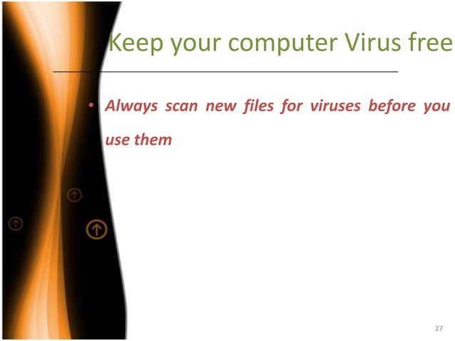 Antivirus PPt | PPTX