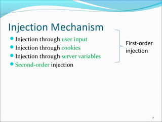 Sql injection | PPT