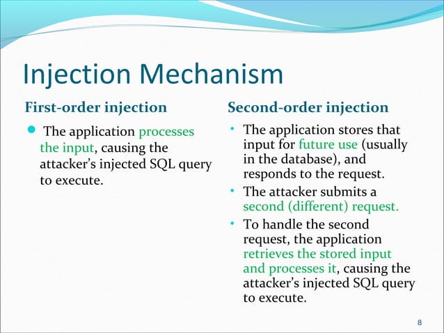 Sql injection | PPT | Databases | Computer Software and Applications