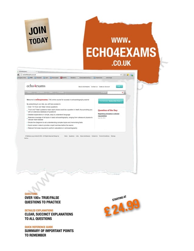 Echo Normal Values for Echocardiography exams | PDF | Heart and ...