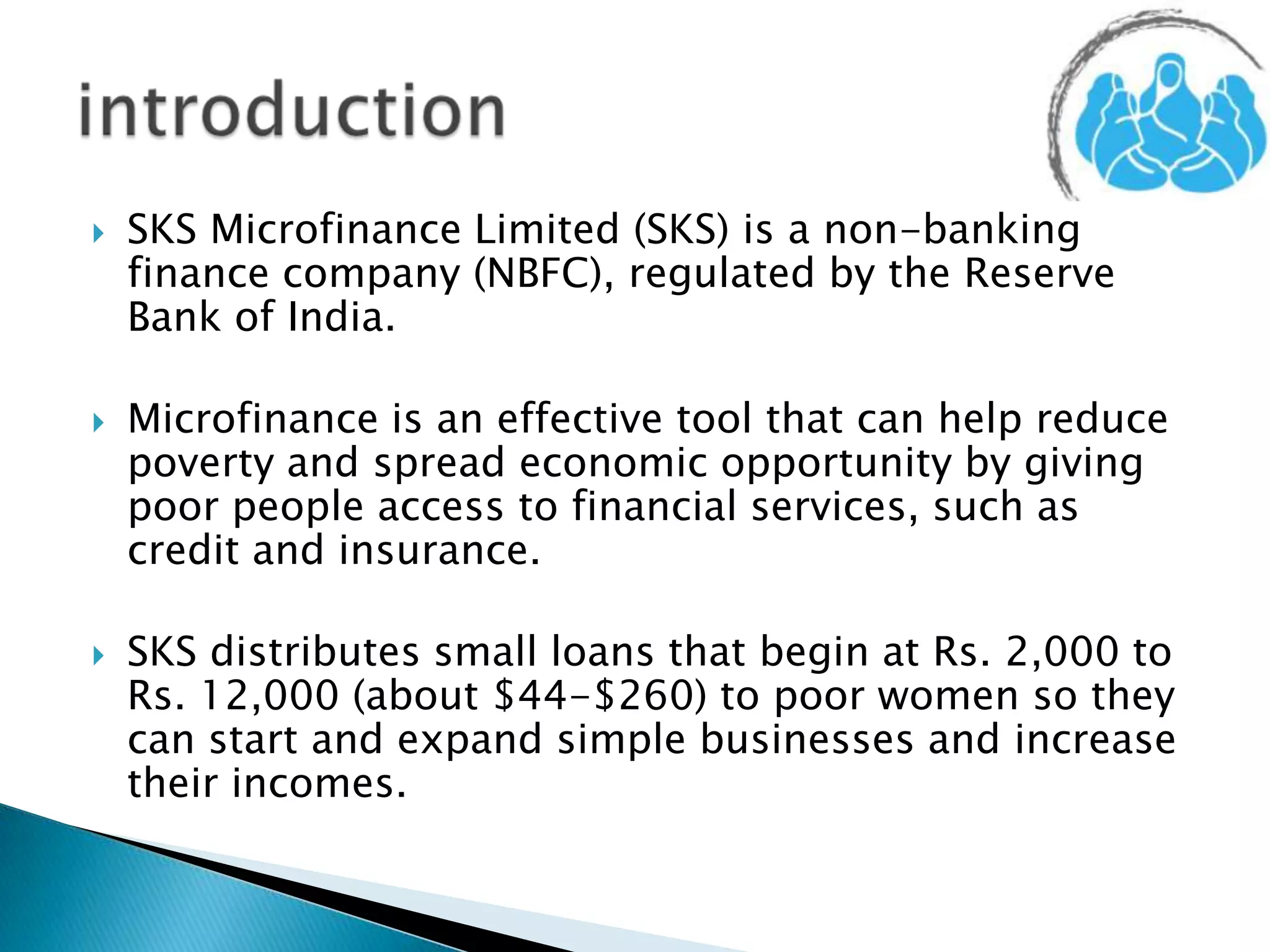 sks micro finance | PPTX