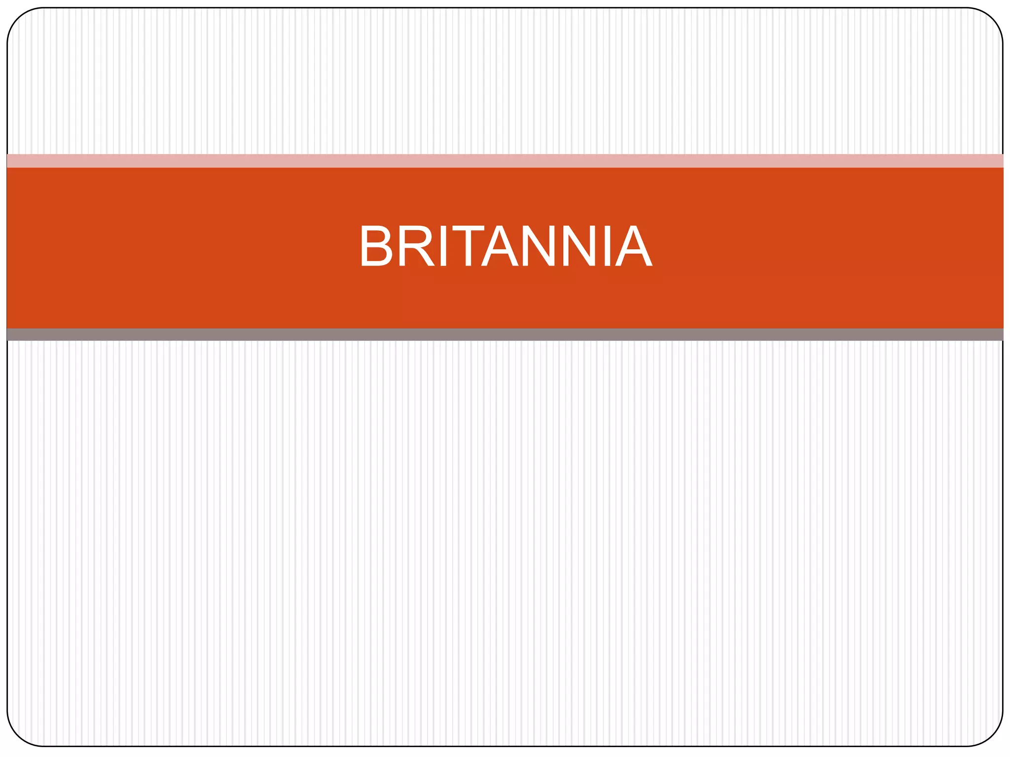 Britannia ppt in Operations | PPTX