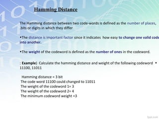 error control coding | PPT