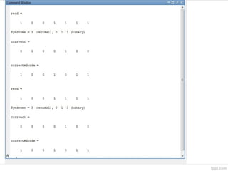 error control coding | PPT