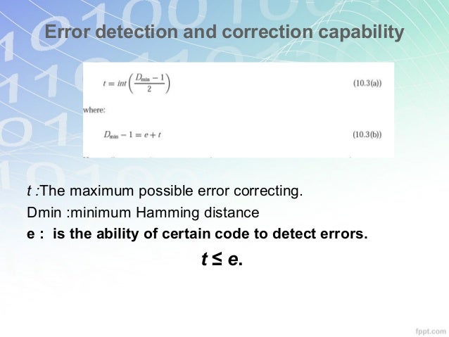 Error Control Coding