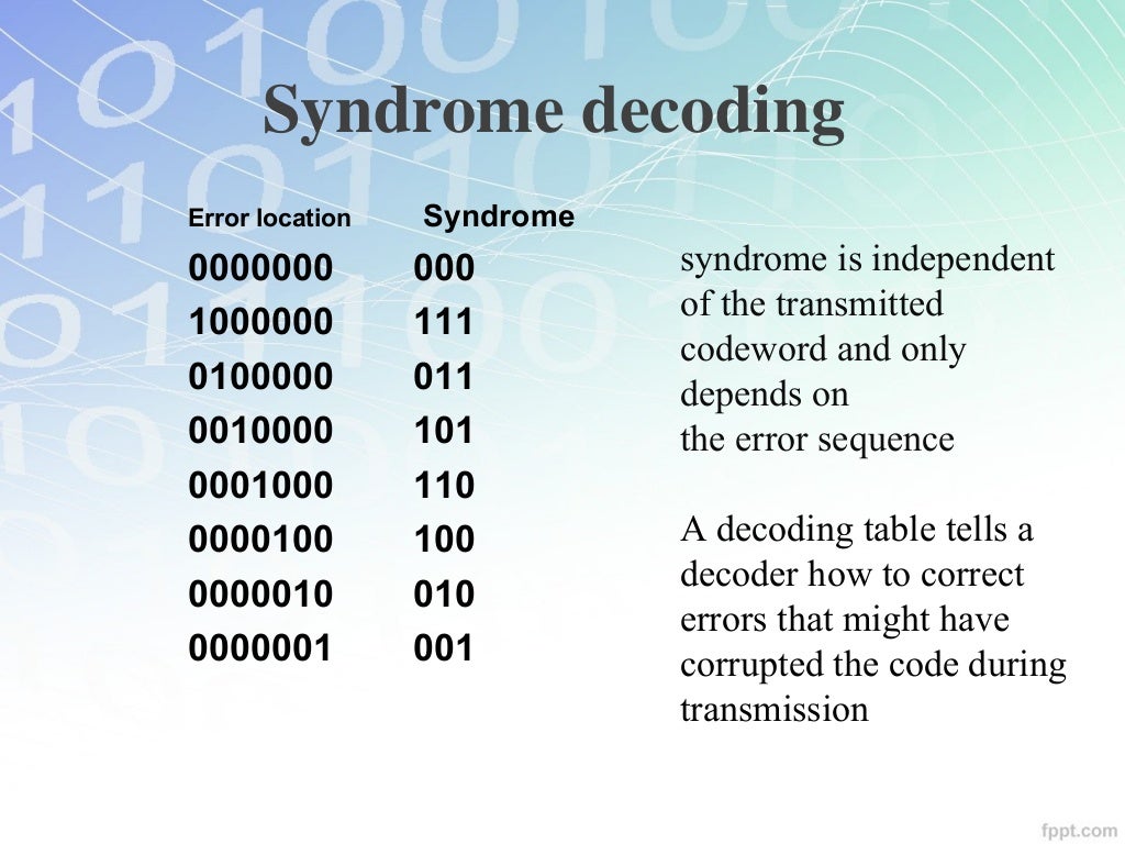 error-control-coding