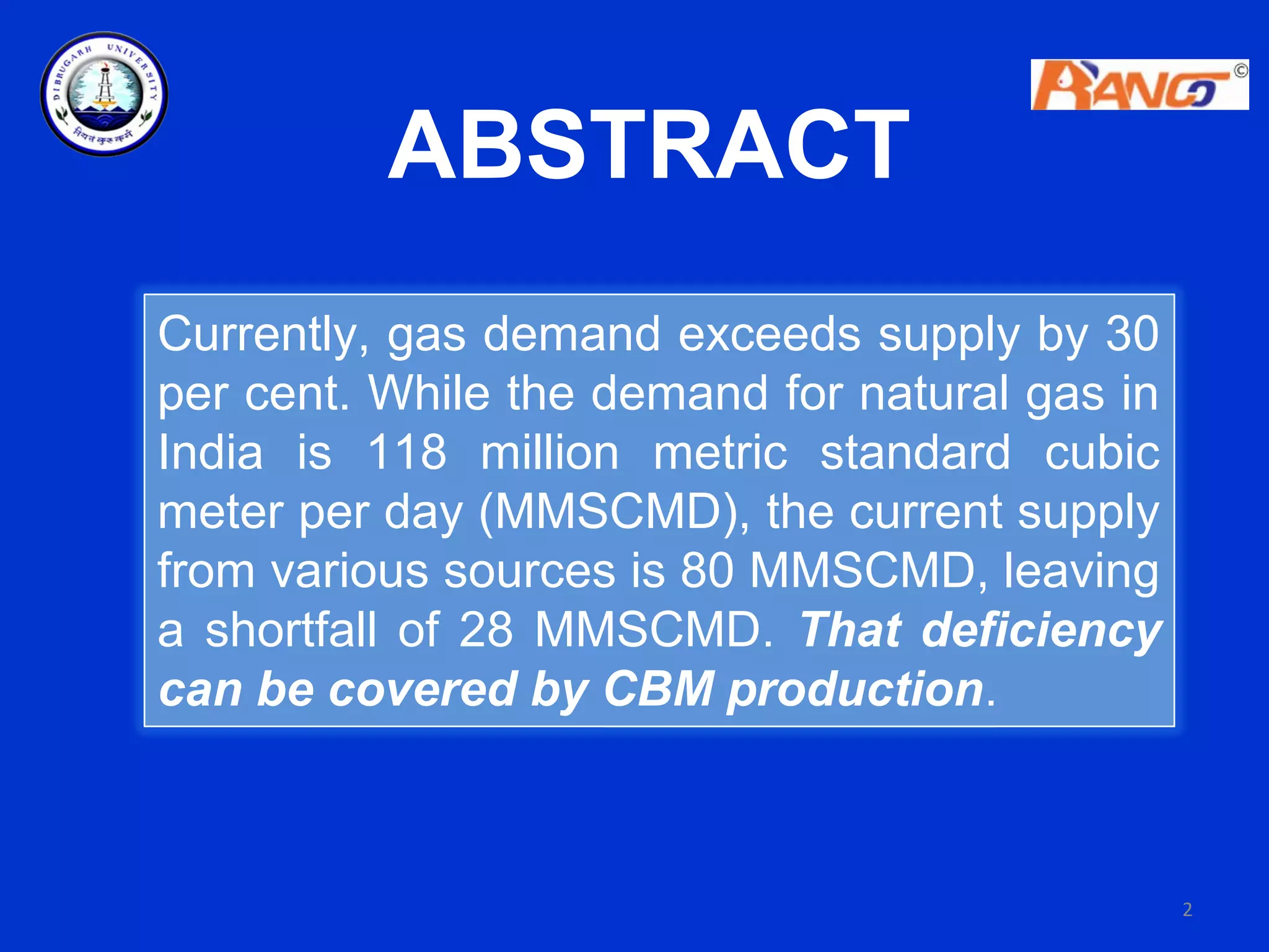 Coal Bed Methane | PPT