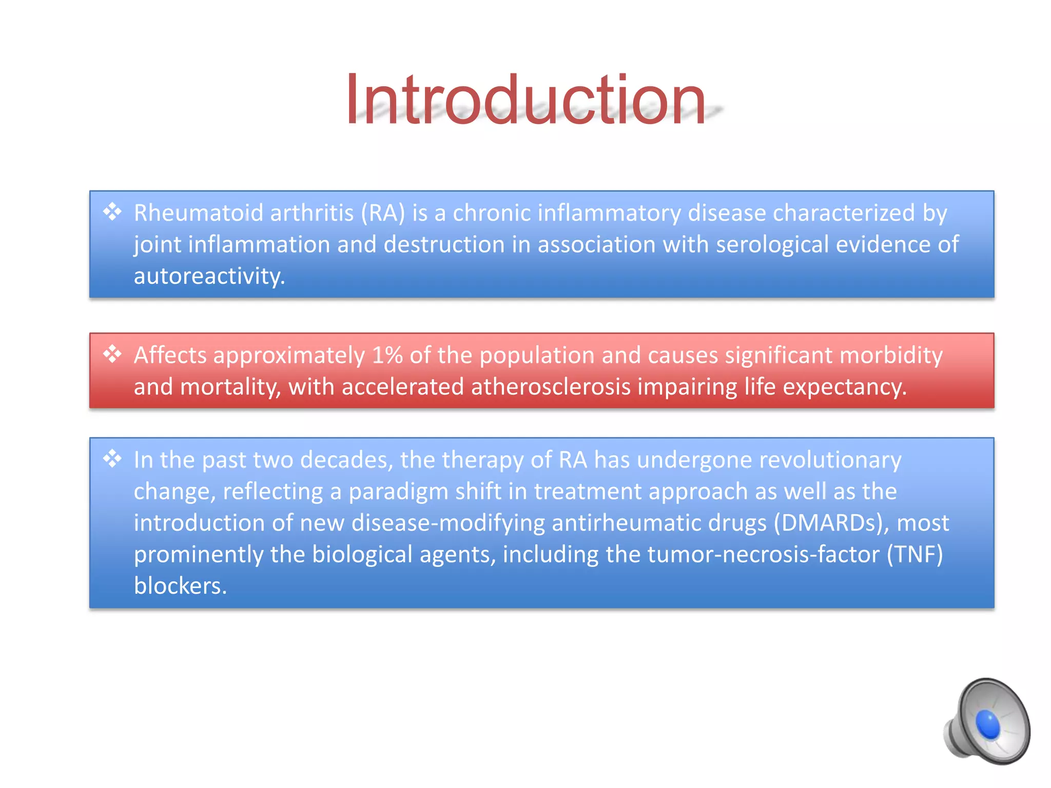 Rheumatoid Arthritis: Early Diagnosis and Treatment | PPTX